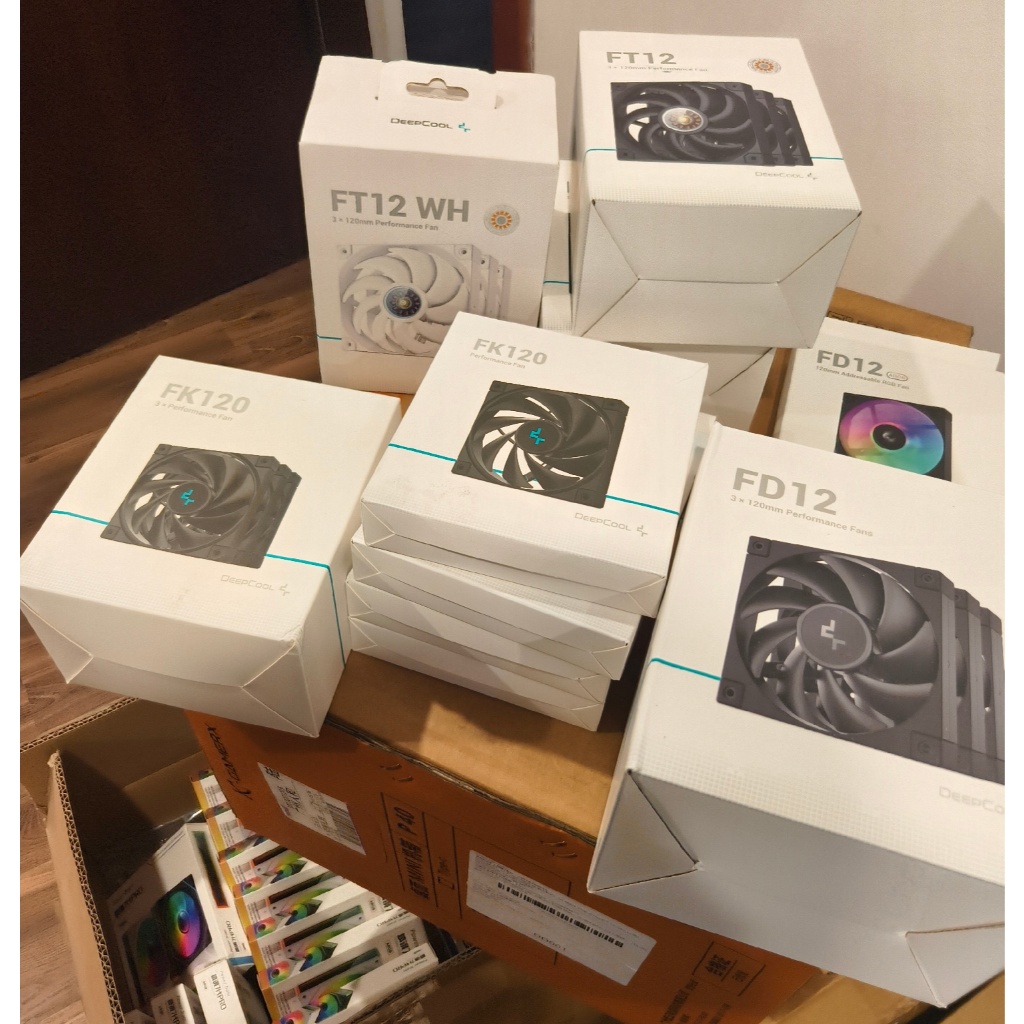 Quạt tản nhiệt 120mm Deepcool FT14, FT12, FT12 SE, FK120, FD12 FC120 ...