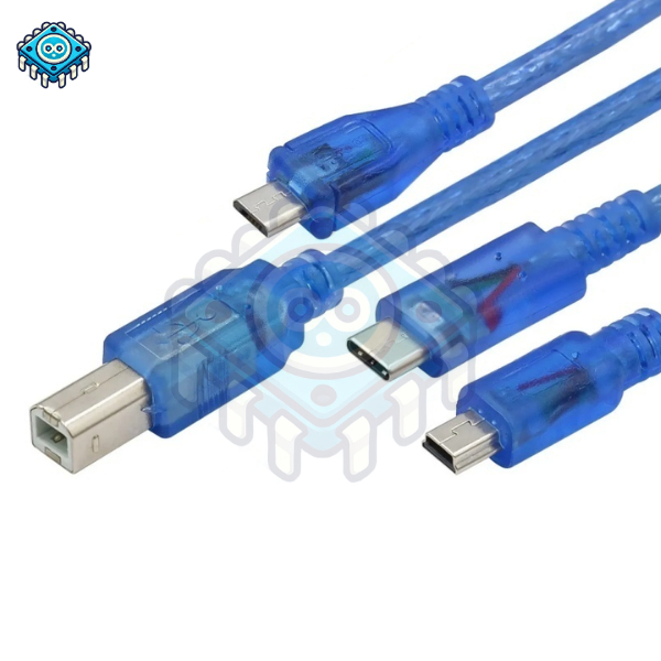 Dây Cáp Nạp code Arduino R3 / Mega2560/ Nano (Type-B,Type-C,micro,mini ...