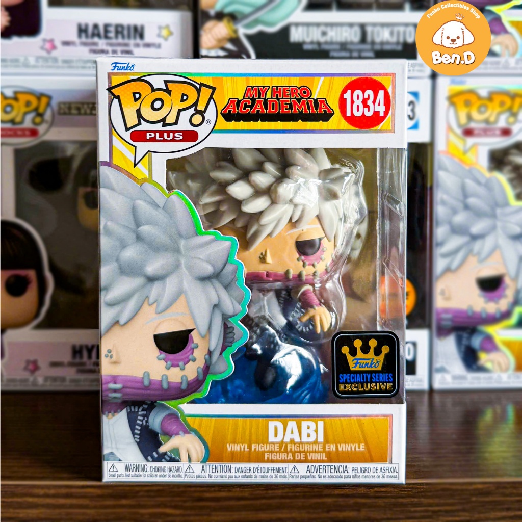 Mô hình Funko POP! Plus: My Hero Academia - Dabi #1834 (Specialty Series) | Shopee Việt Nam