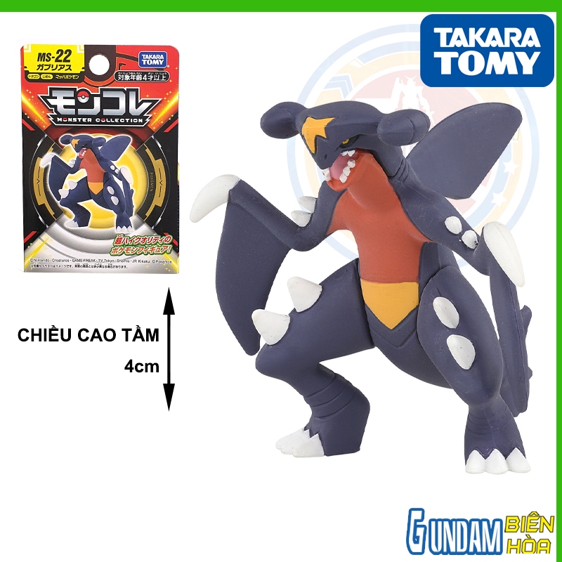 Mô hình Moncolle Pokemon MS-22 Garchomp | Shopee Việt Nam
