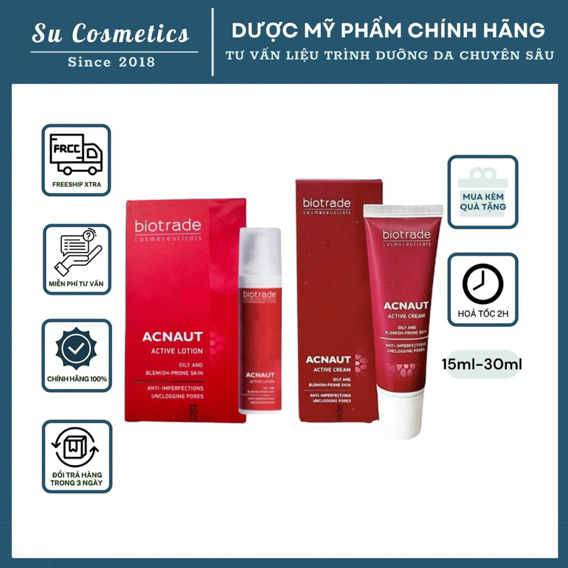 [CHÍNH HÃNG] Chấm Mụn Biotrade Acnaut Giảm Nhanh Các Loại Mụn | Shopee Việt Nam