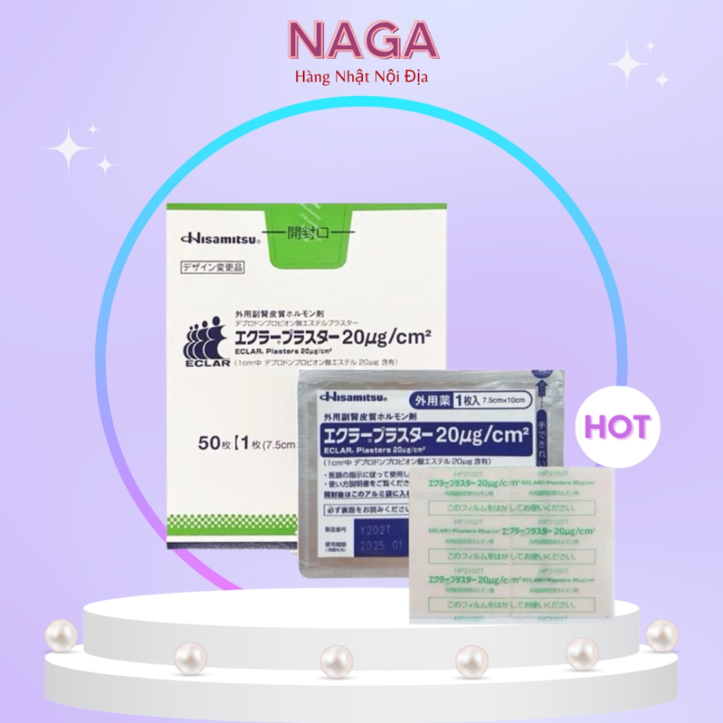 [HỘP 50 MIẾNG] MIẾNG DÁN ÉP SẸO LỒI HISAMITSU NHẬT BẢN (KÍCH THƯỚC MIẾNG 7.5 x 10CM) | Shopee ...