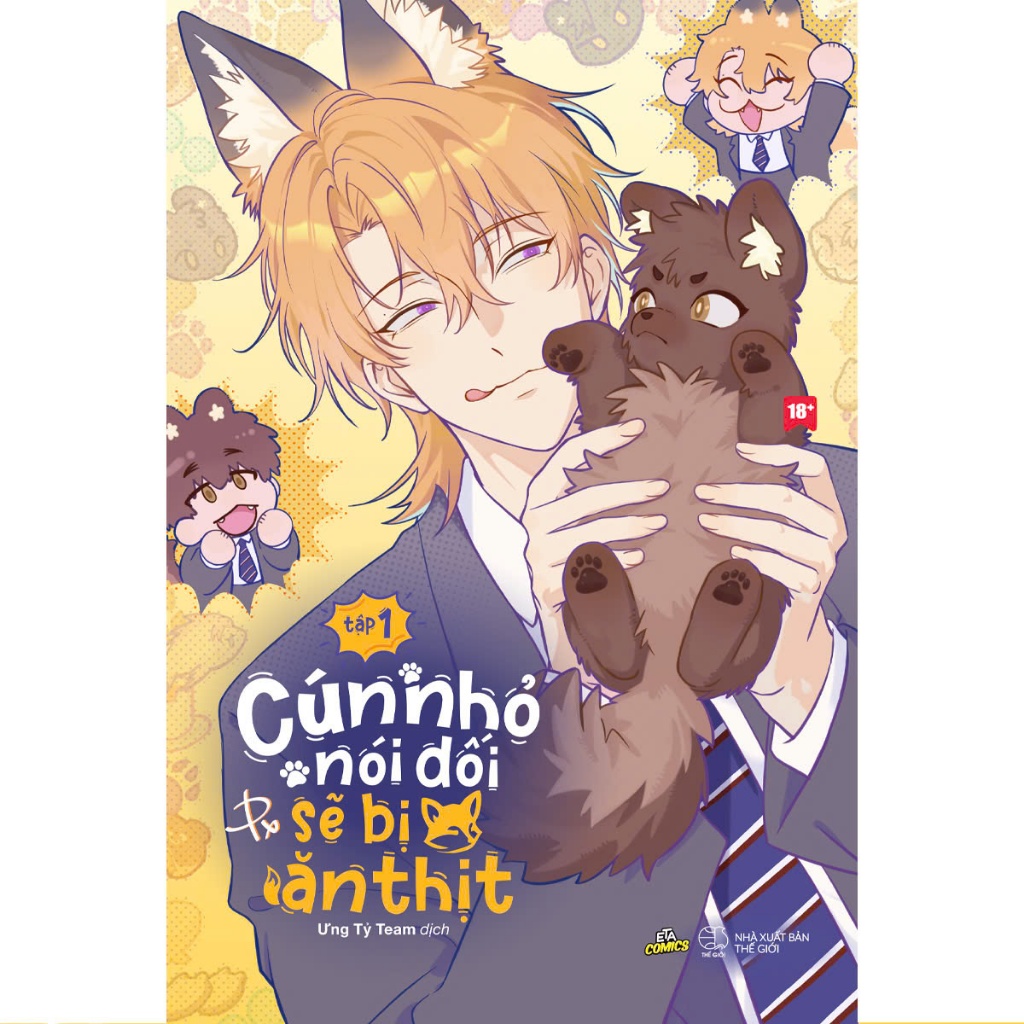 Truyện tranh - Cún nhỏ nói dối sẽ bị ăn thịt | Shopee Việt Nam
