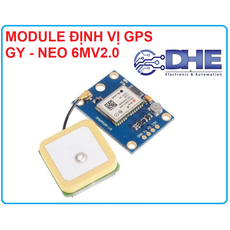 MODULE ĐỊNH VỊ GPS GY-NEO 6MV2.0 ( BOARD XANH ) - (hàng test đảm bảo ...