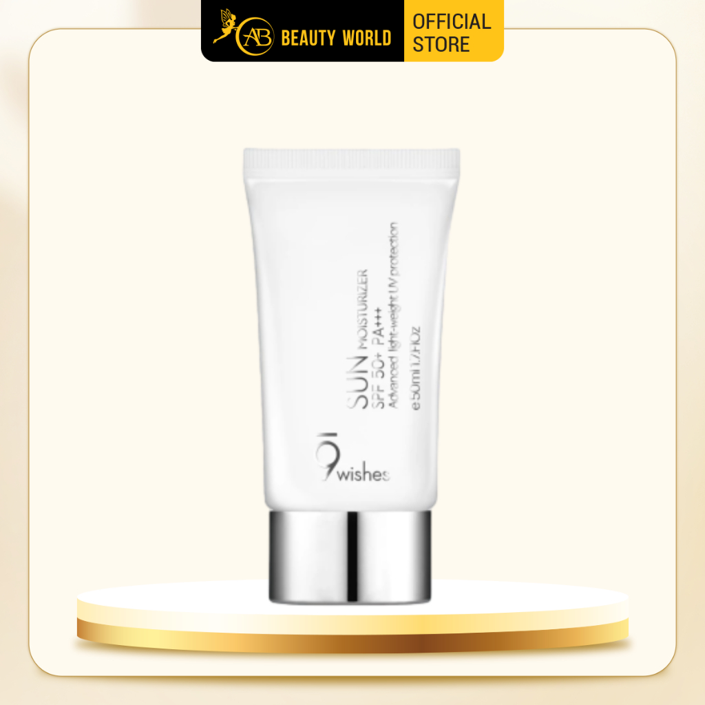 Kem Chống Nắng Dưỡng Ẩm 9 Wishes Sun Moisturizer SPF 50+ PA+++ 50ml AB ...