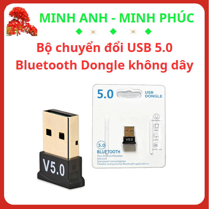 USB Bluetooth Dongle 5.3 cho máy tính | Shopee Việt Nam