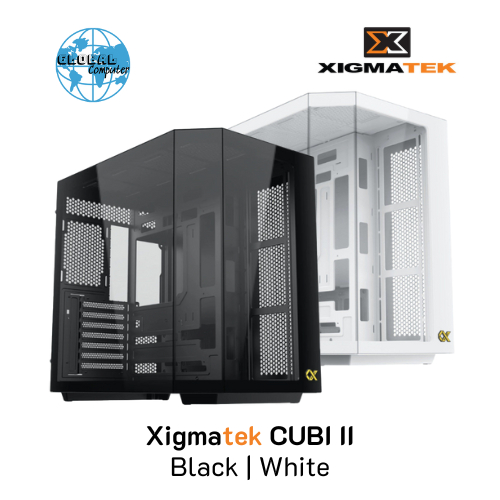 Vỏ case Xigmatek CUBI II - Black | E-ATX, BTF Design, Không Fan ...