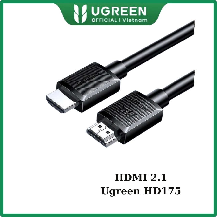 Cáp HDMI 2.1 dài 1m 2m 3m 5m chuẩn 8K@60MHz HD175 Ugreen 45430 45432 ...