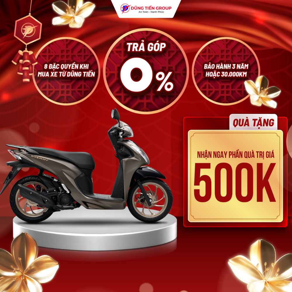 Xe Máy Honda Vision 110cc 2025 - Phiên Bản Đặc Biệt | Shopee Việt Nam