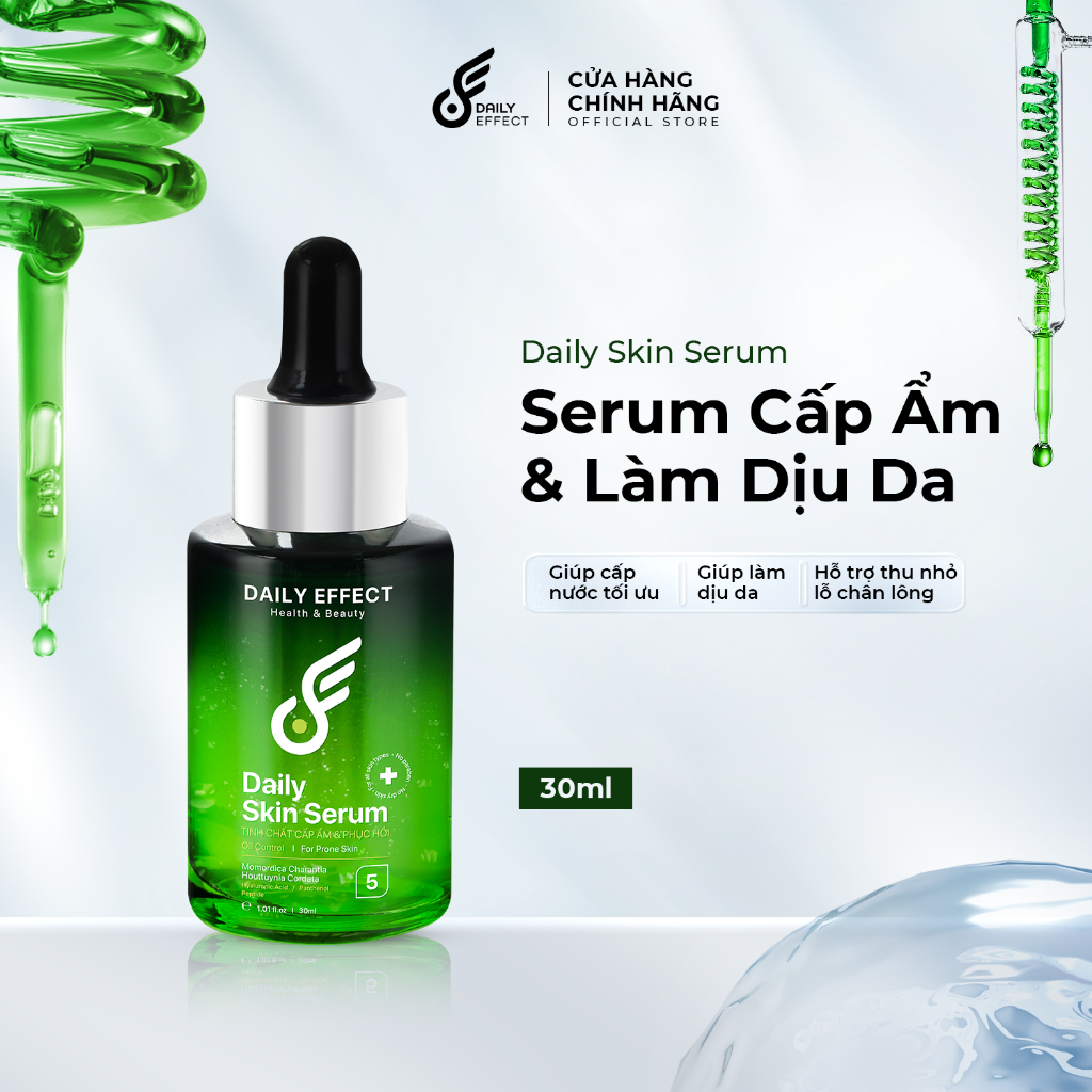 [LIVE dailyeffect] Serum HA-B5 DAILY EFFECT Dưỡng Ẩm & Phục Hồi Da Căng ...