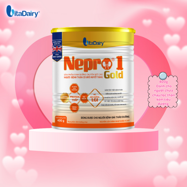 Sữa bột Nepro 1 Gold 400g (cho người tiểu đường) - VitaDairy | Shopee ...