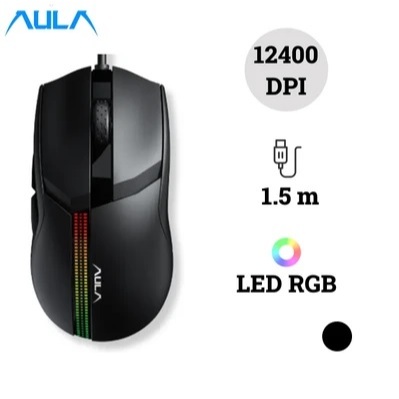Chuột Gaming Cao Cấp Có Dây AULA F813 PRO LED RGB Chính Hãng | Shopee Việt Nam