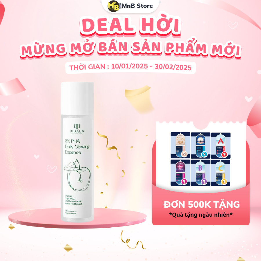 Toner PHA Bibala 8% PHA Daily Glowing Essence 150 mL Hỗ Trợ Dưỡng Sáng Tẩy Tế Bào Chết | Shopee ...