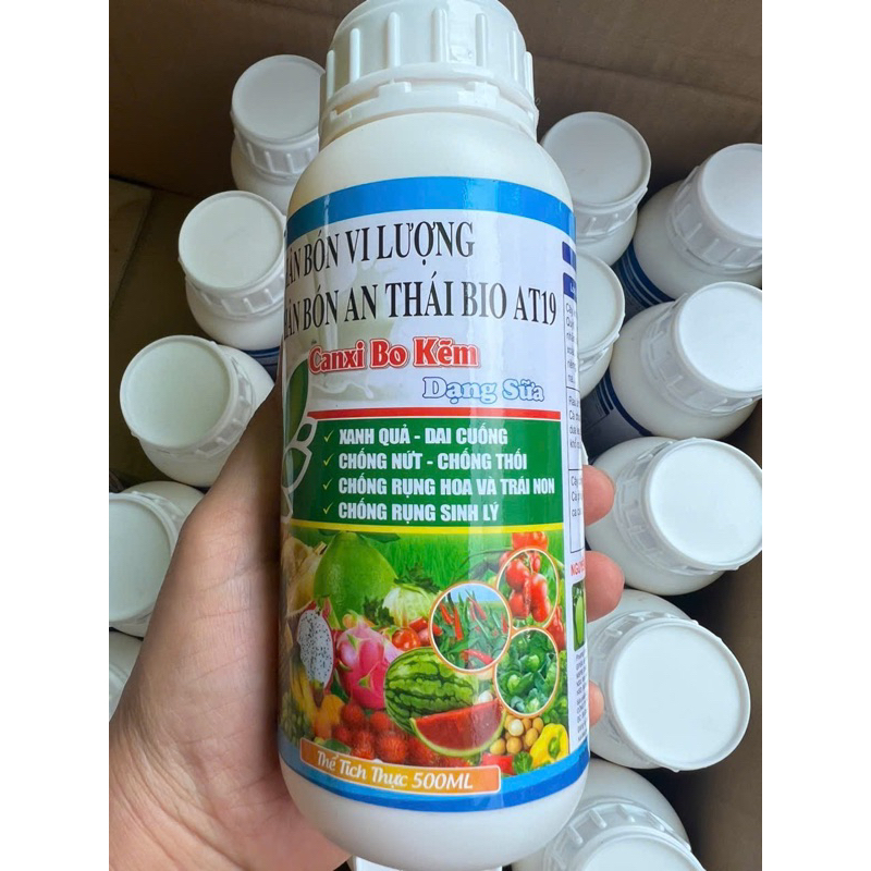 CANXI BO KẼM DẠNG SỮA [ chai 500ml] xanh quả- dai cuống- chống nứt ...