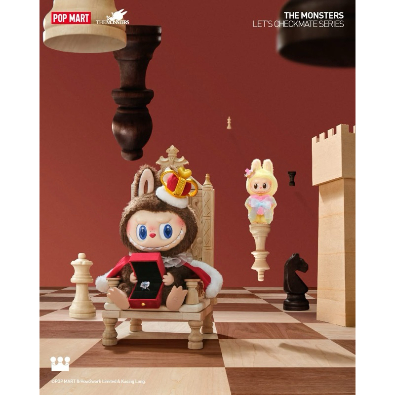 [ Có Sẵn ] Chính hãng Genuine POP MART Labubu Let's Checkmate Chess ...
