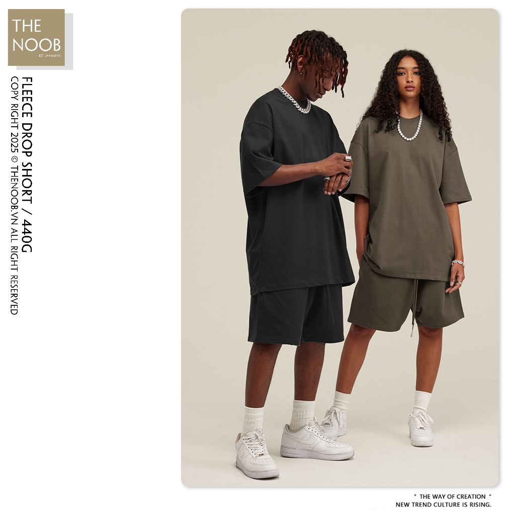 Oversized Tee & Drop Short Dáng Rộng - Định Lượng 305G / 440G - 2025QS ...