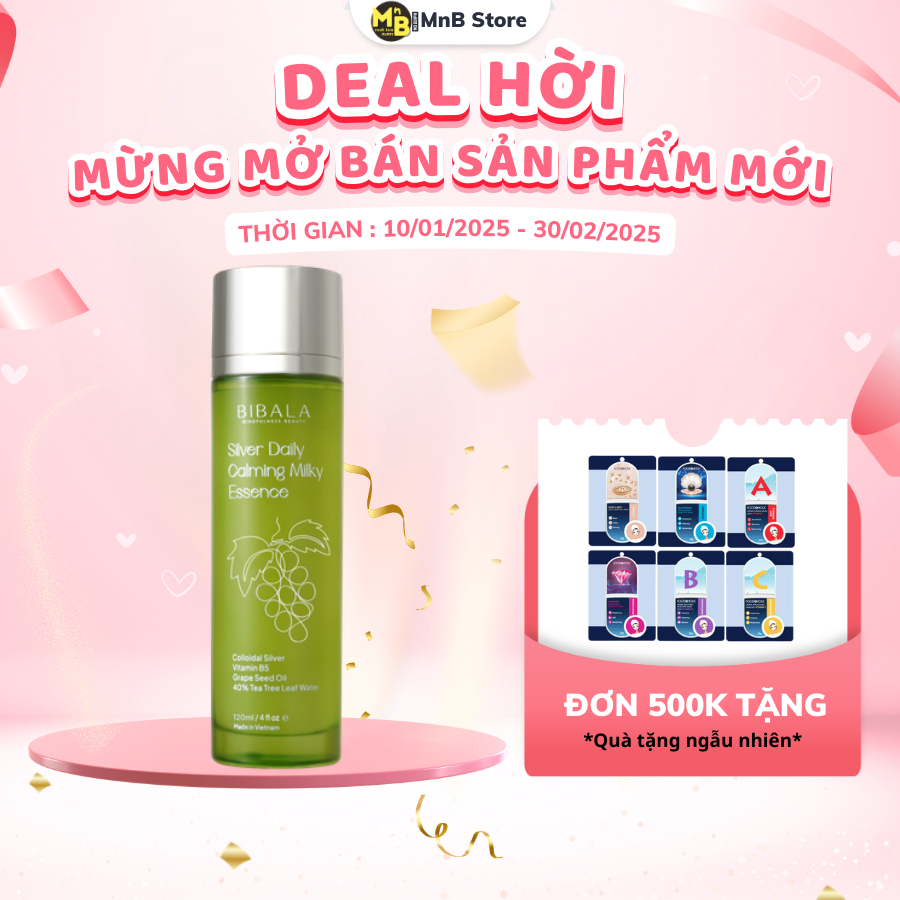 Sữa Dưỡng Keo Bạc Bibala SILVER DAILY CALMING MILK ESSENCE 120ml ...