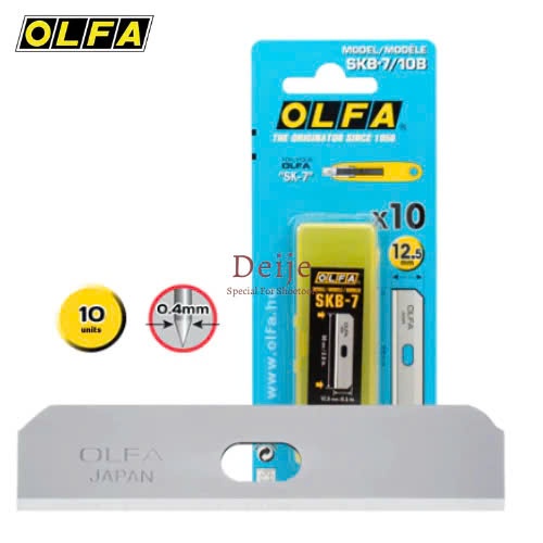 Lưỡi dao Nhật OLFA SKB-7/10B dùng cho dao SK-7 (hộp 10 lưỡi) | Shopee Việt Nam