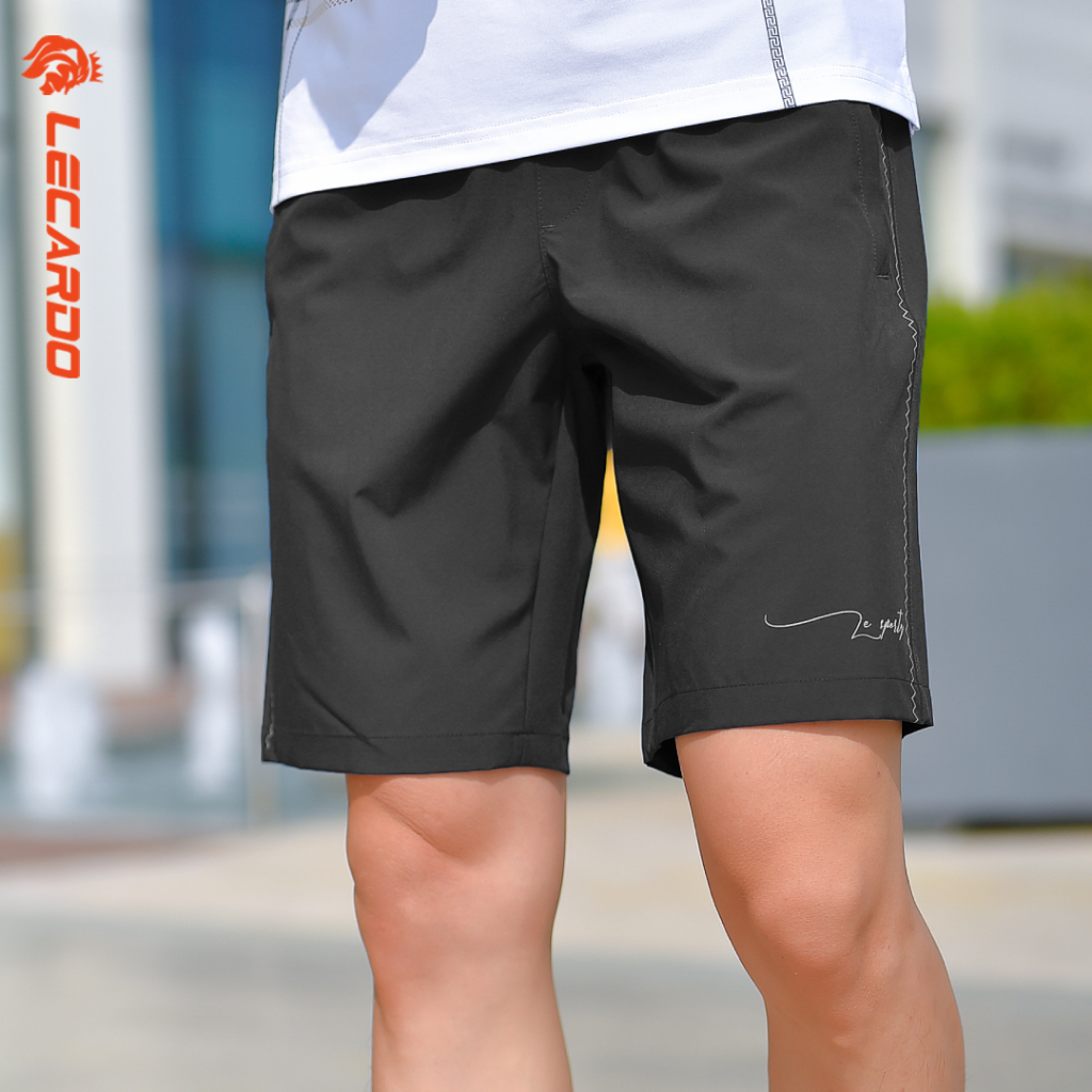 [Tặng Tất] Quần Short Nam Running Cao Cấp LECARDO, Quần Đùi Nam Túi Có ...