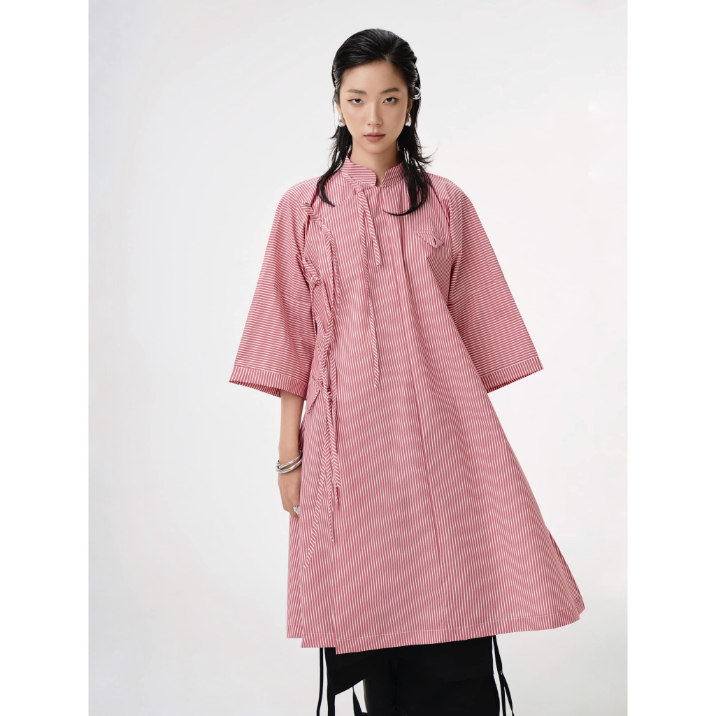 HYMAISON LOOKBOOK T12 | Áo Dài Sọc Đỏ AW24 x 2Layers Pants | Shopee ...