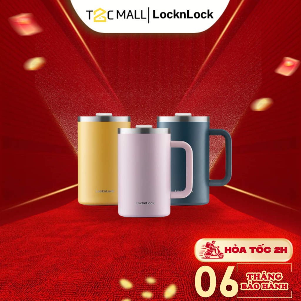 Cốc Giữ Nhiệt LocknLock Flat Table Mug 730ml Có Quai Cầm LHC4320 ...