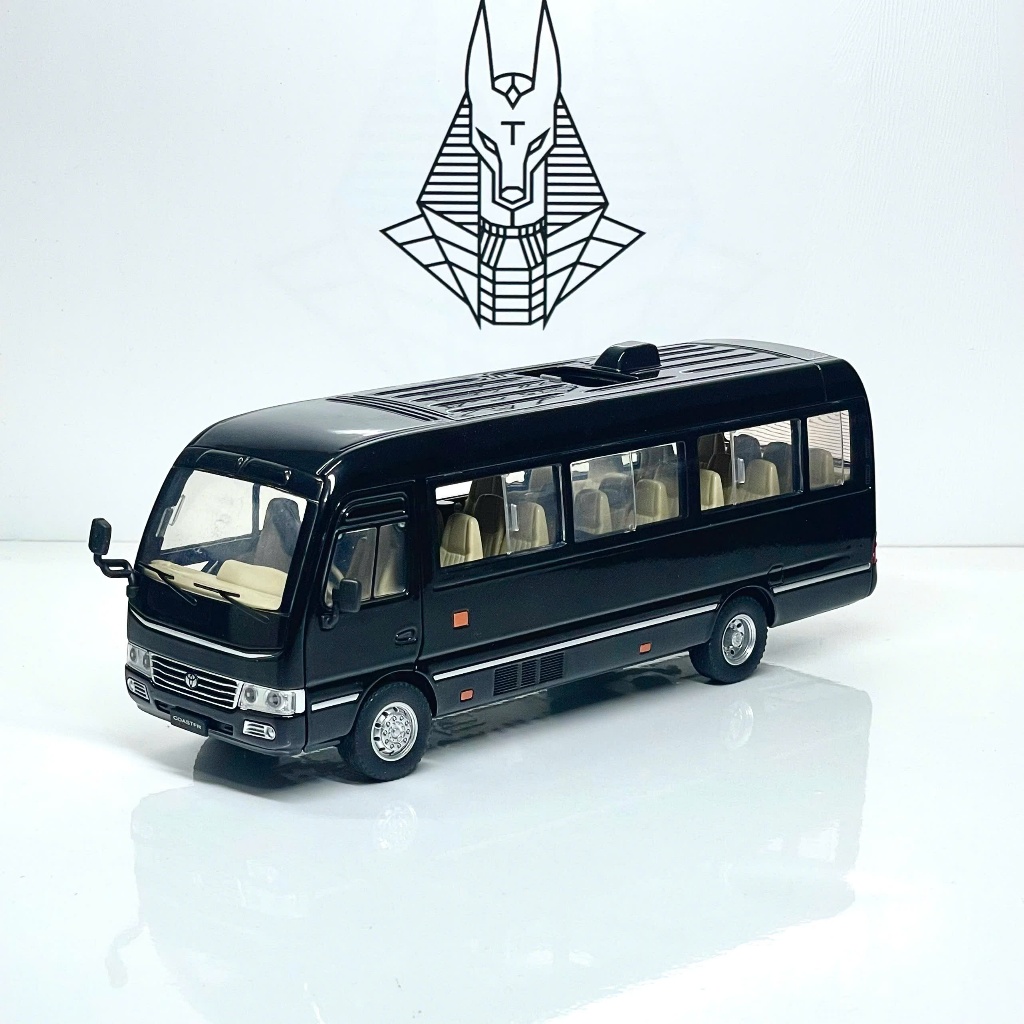 Mô Hình Xe Ôtô Kim Loại 1/24 Xe Khách TOYOTA COASTER Dùng Để Trưng Bày ...