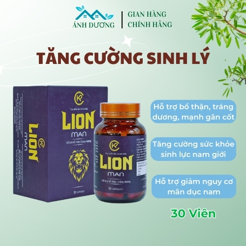 Tăng cường sinh lý nam bổ thận tráng dương kéo dài quan hệ nam Lion Man ...