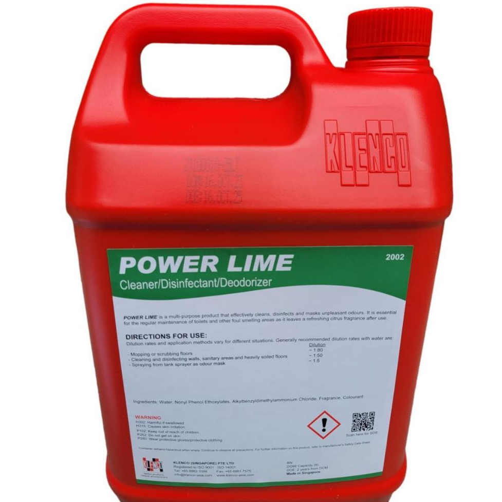 Power Lime-5L Nước Lau Nhà Khử Mùi Diệt Khuẩn Cực Mạnh Chính Hãng Nhập ...