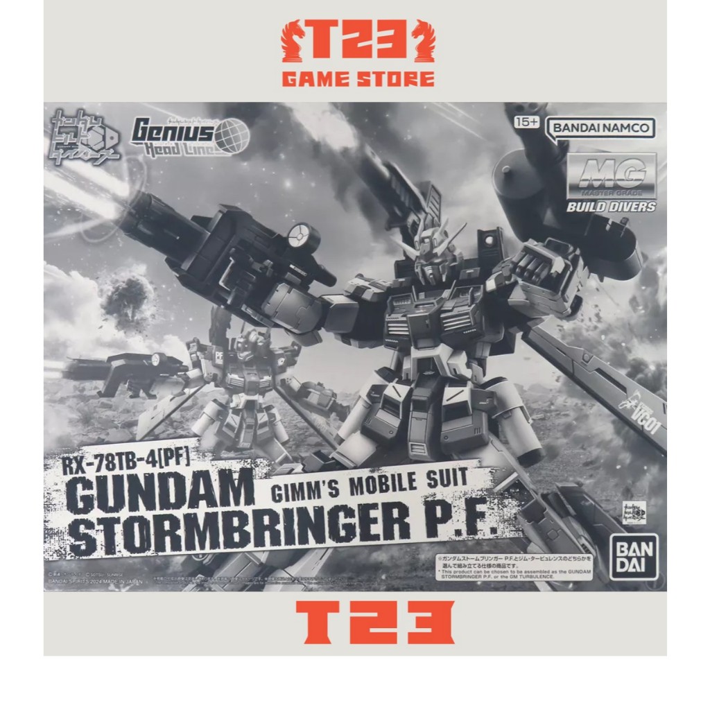 MG GUNDAM STORMBRINGER P.F. – MG – 1/100 – MG GUNDAM BUILD DIVERS – MÔ ...