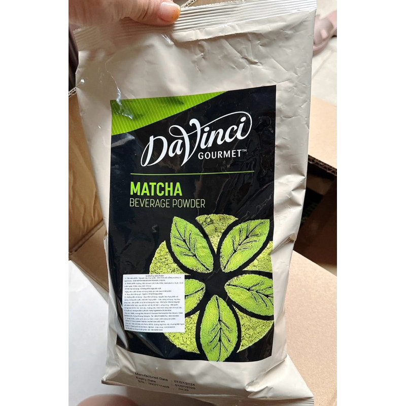 Bột Matcha trà xanh pha chế Powder - Davinci Gourmet | Shopee Việt Nam