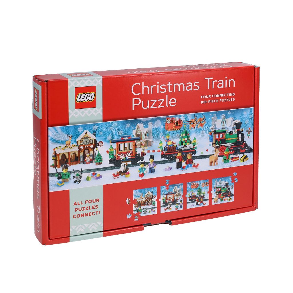 [Tranh ghép hình] Lego 400 mảnh 5008258 - Christmas Train Puzzle ...