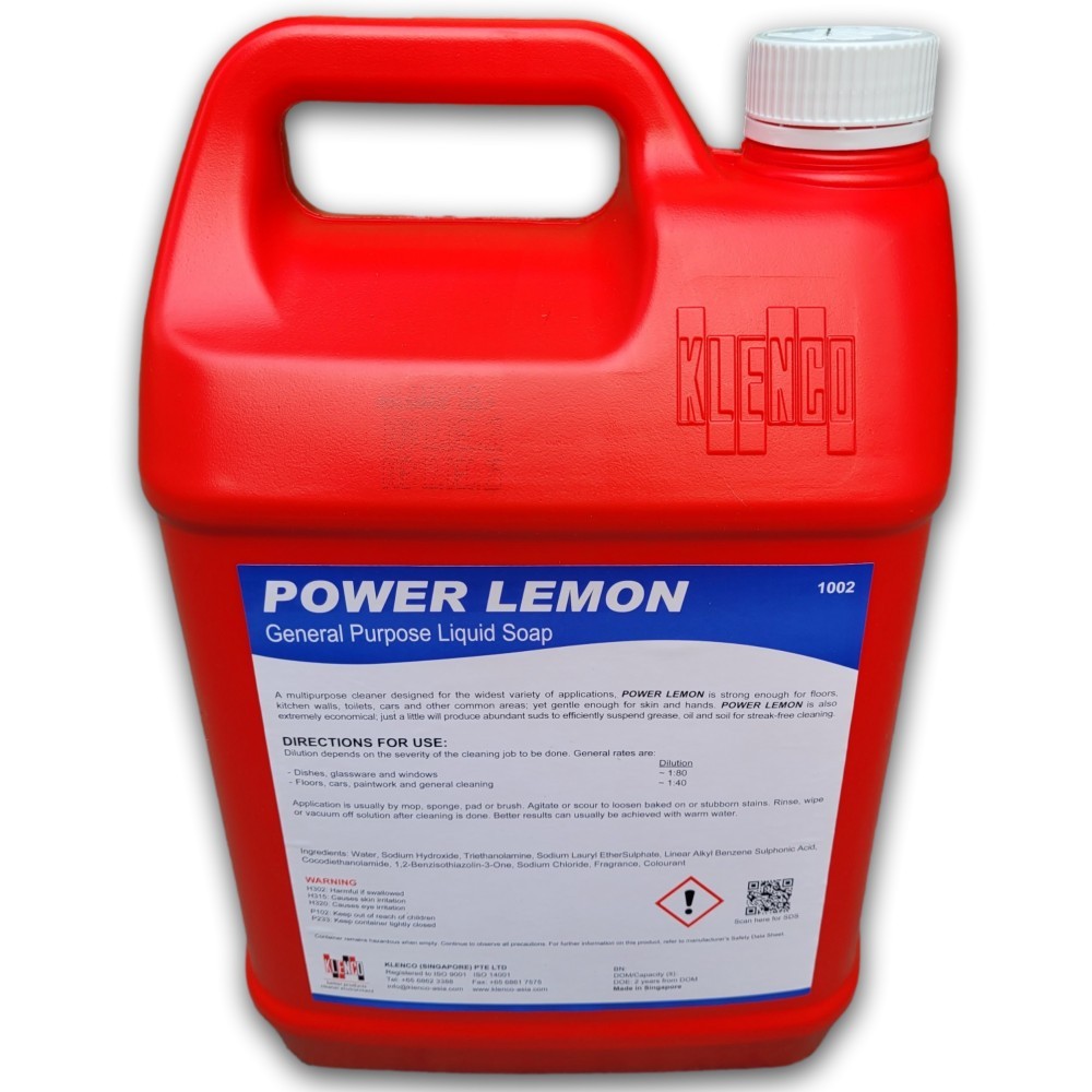 Chất tẩy rửa đa năng Power Lemon-5L Chính Hãng Klenco Chemicals Nhập ...