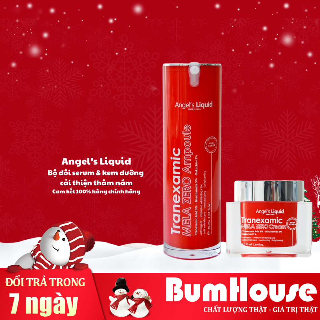 [Angel's Liquid] Bộ Sản Phẩm Serum & Kem Dưỡng Cải Thiện Thâm Nám Angel ...