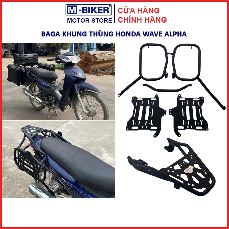 Baga Wave Alpha, Baga sau Wave Alpha, Khung treo thùng hông dành cho ...