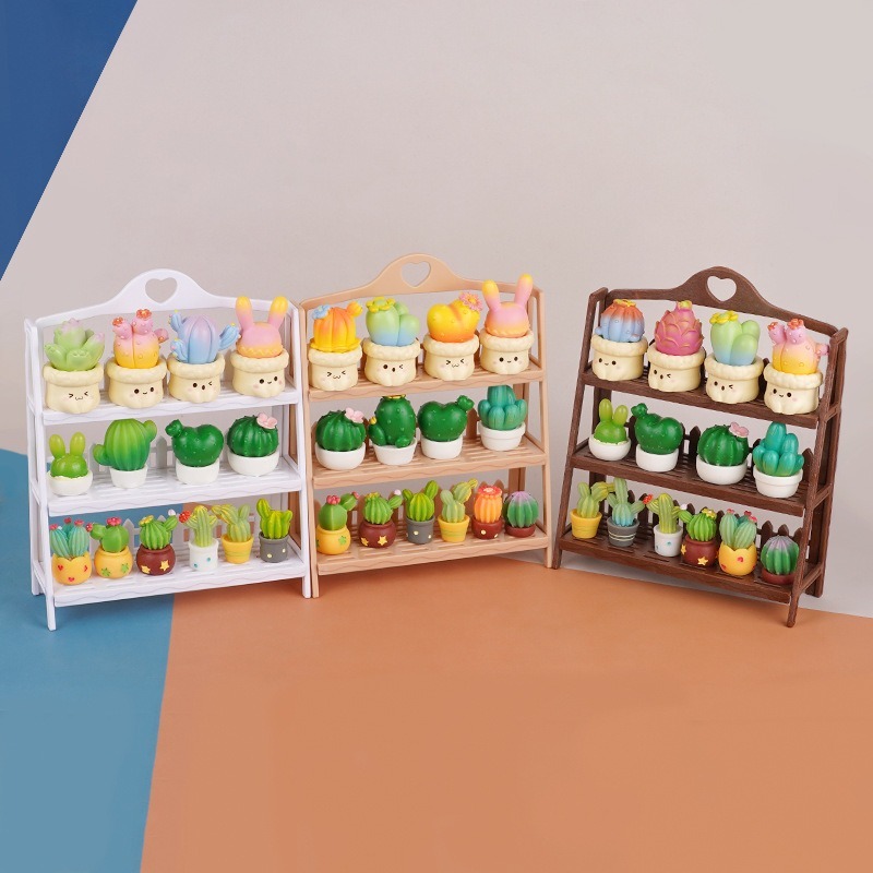 Kệ Mini 3 Tầng Size To Kệ Siêu Thị Trang Trí Nhà Búp Bê Làm Đồ Thủ Công ...