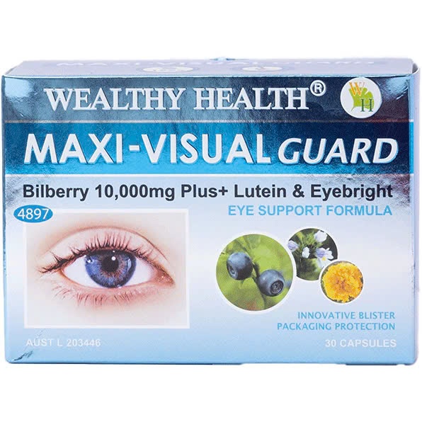 Viên Uống Bổ Mắt Maxi-Visual Guard Bilberry 10000 Plus | Shopee Việt Nam