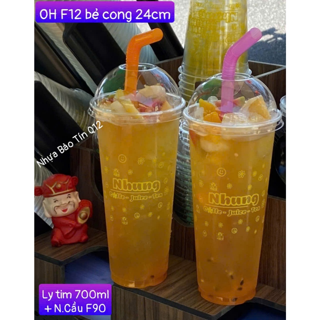 Combo 5 bịch Ống hút bẻ cong ĐỦ SIZE, F5, F6, F8, F12, dùng 1 lần, có ...