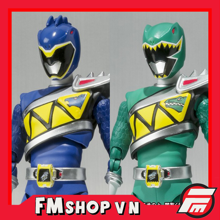 (2ND)MÔ HÌNH NHÂN VẬT SHF KYORYU BLUE - GREEN SET | Shopee Việt Nam