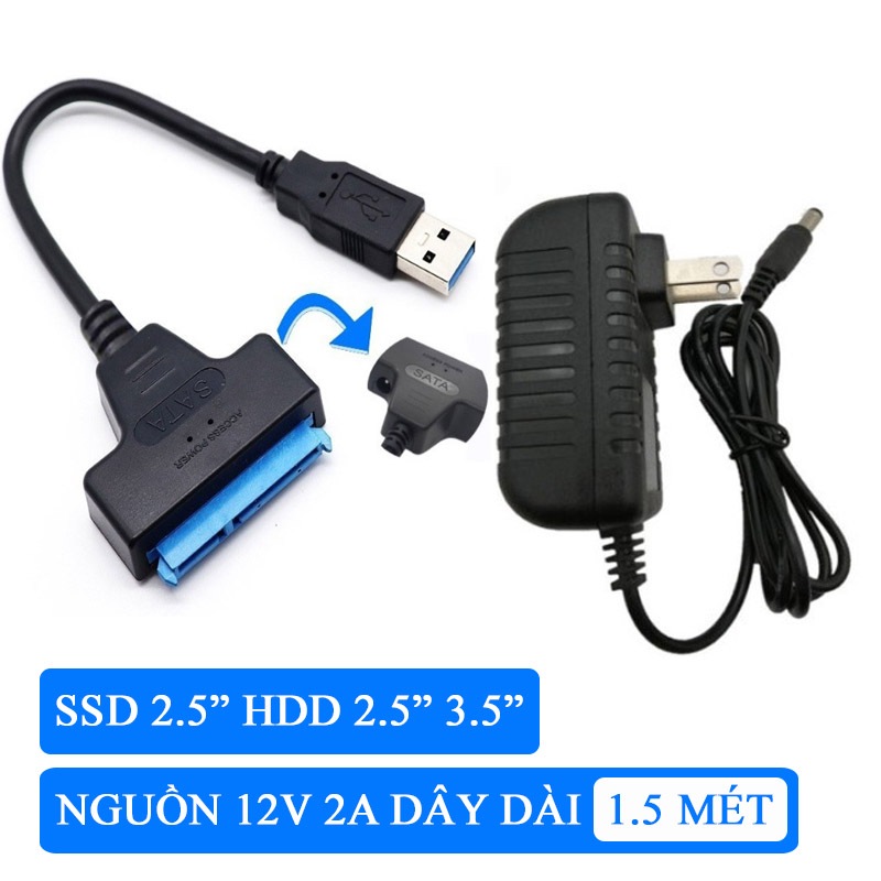 Cáp Và Box Kết Nối Ổ Cứng HDD SSD Với Máy Tính Laptop Điện Thoại Tivi ...