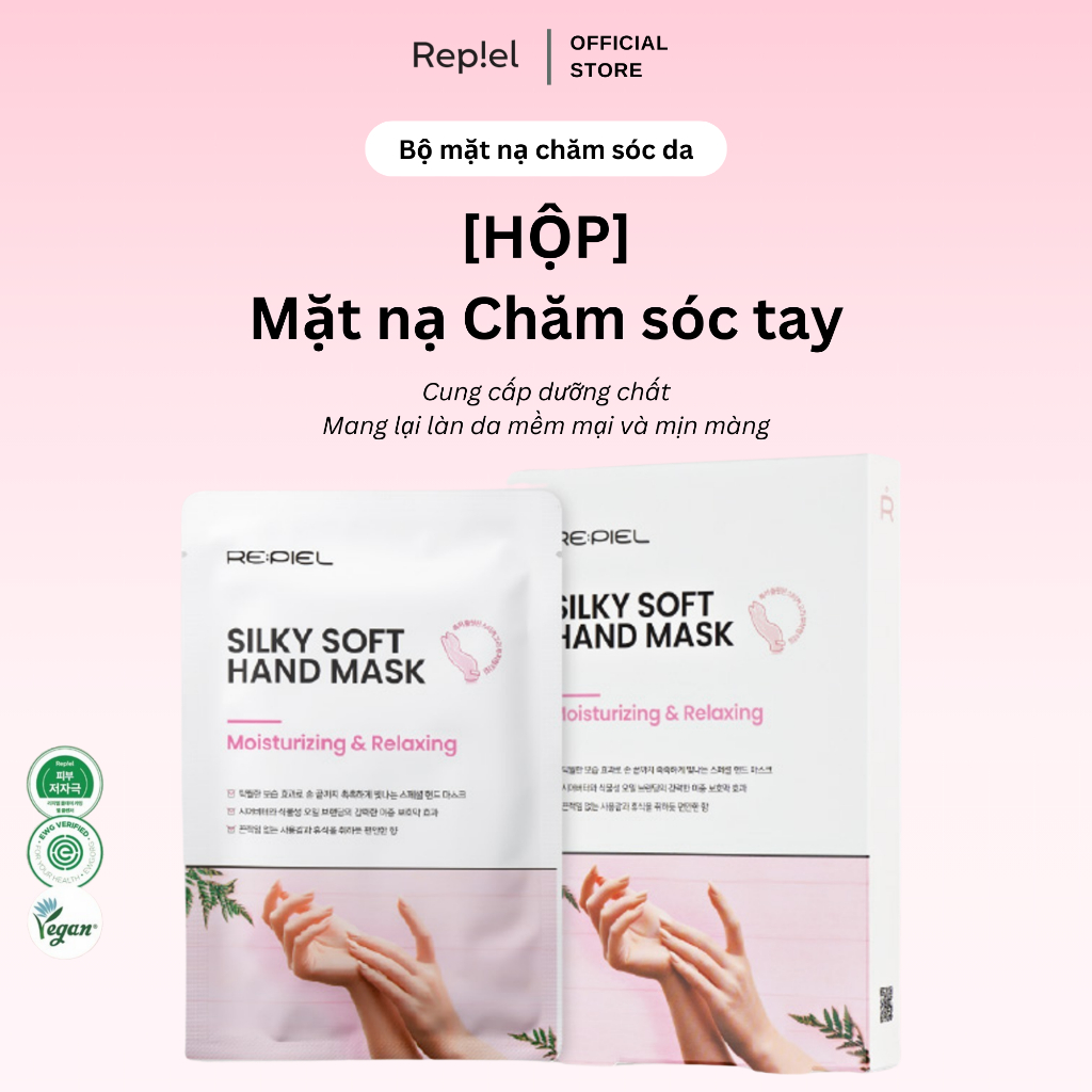 Mặt nạ chăm sóc tay giúp dưỡng ẩm mịn màng - Silky Soft Hand Mask ...