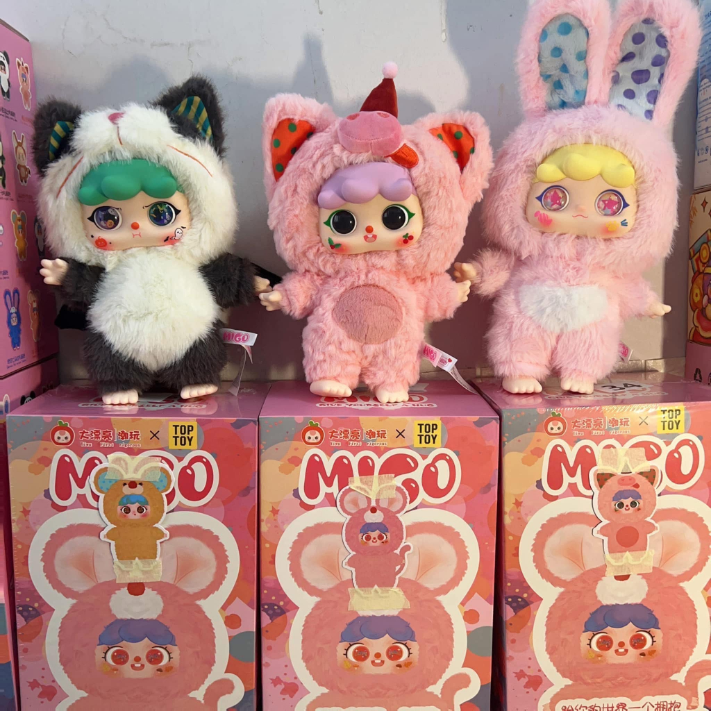 HỘP MÙ Baby Three MIGO 400% Cocoa Animal Travels , LÀM QUÀ TẶNG,TRƯNG ...