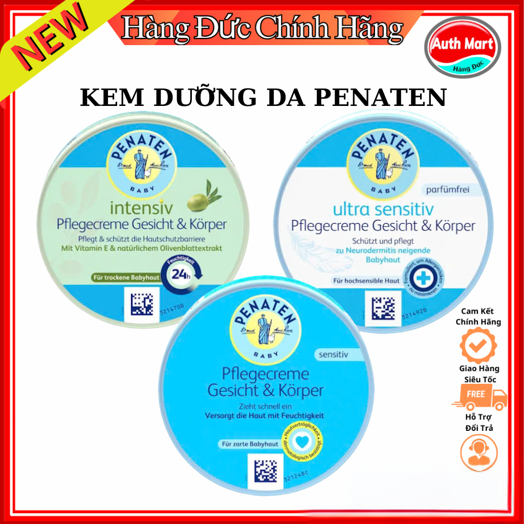 Kem dưỡng da Penaten dành cho bé từ sơ sinh100ml Đức | Shopee Việt Nam