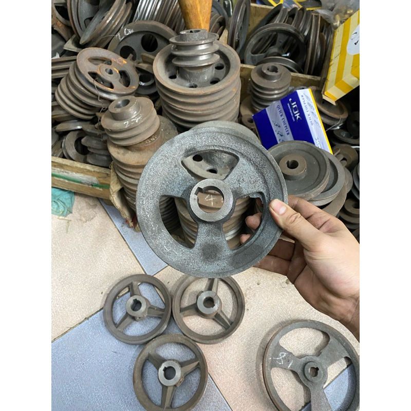 Buly ( puly ) 1 rãnh A và B ( 1 đai A và 1 đai B) đường kính ngoài 120 ...