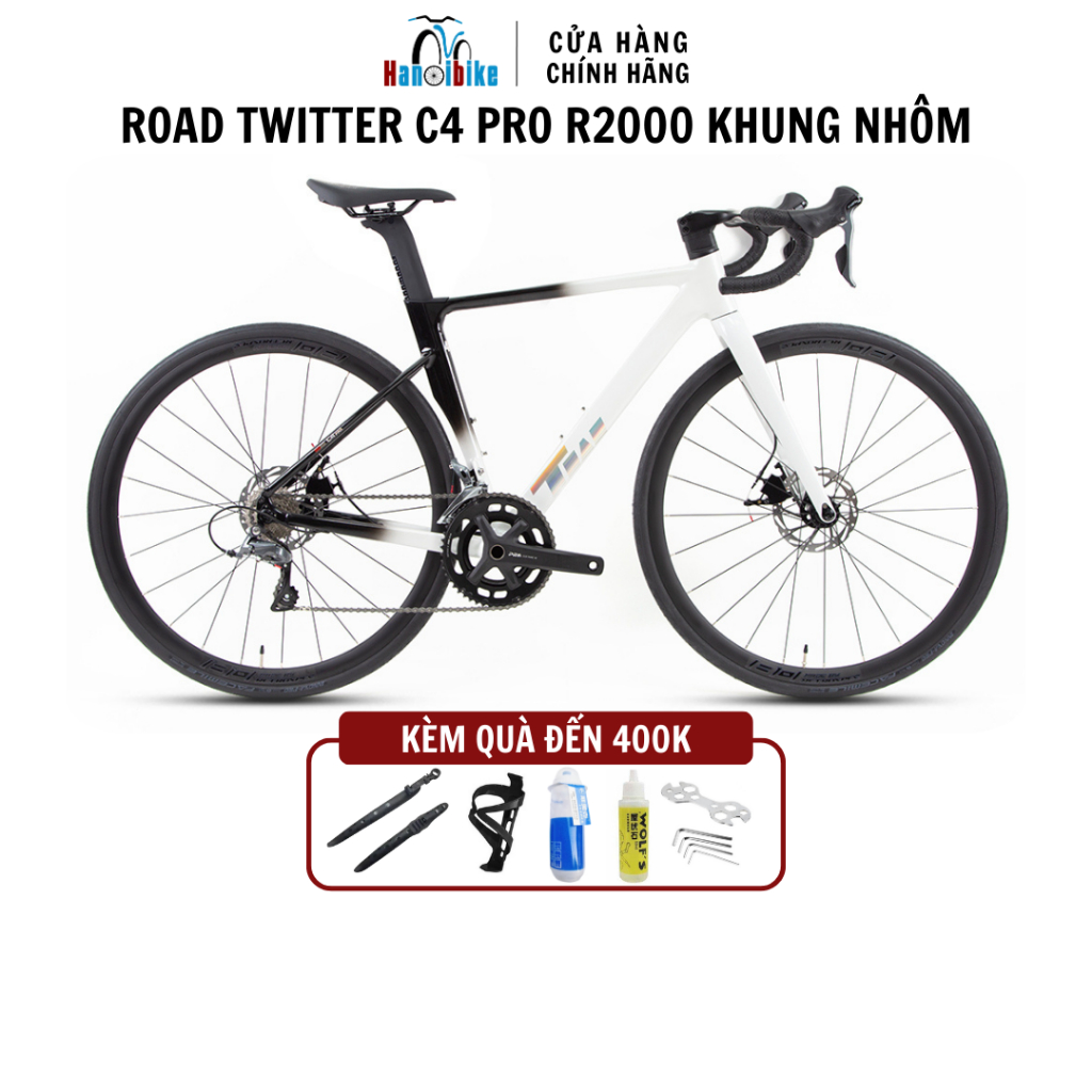 Xe đạp thể thao Road Twitter C4 Pro Shimano R2000 2*8 speed khung nhôm ...