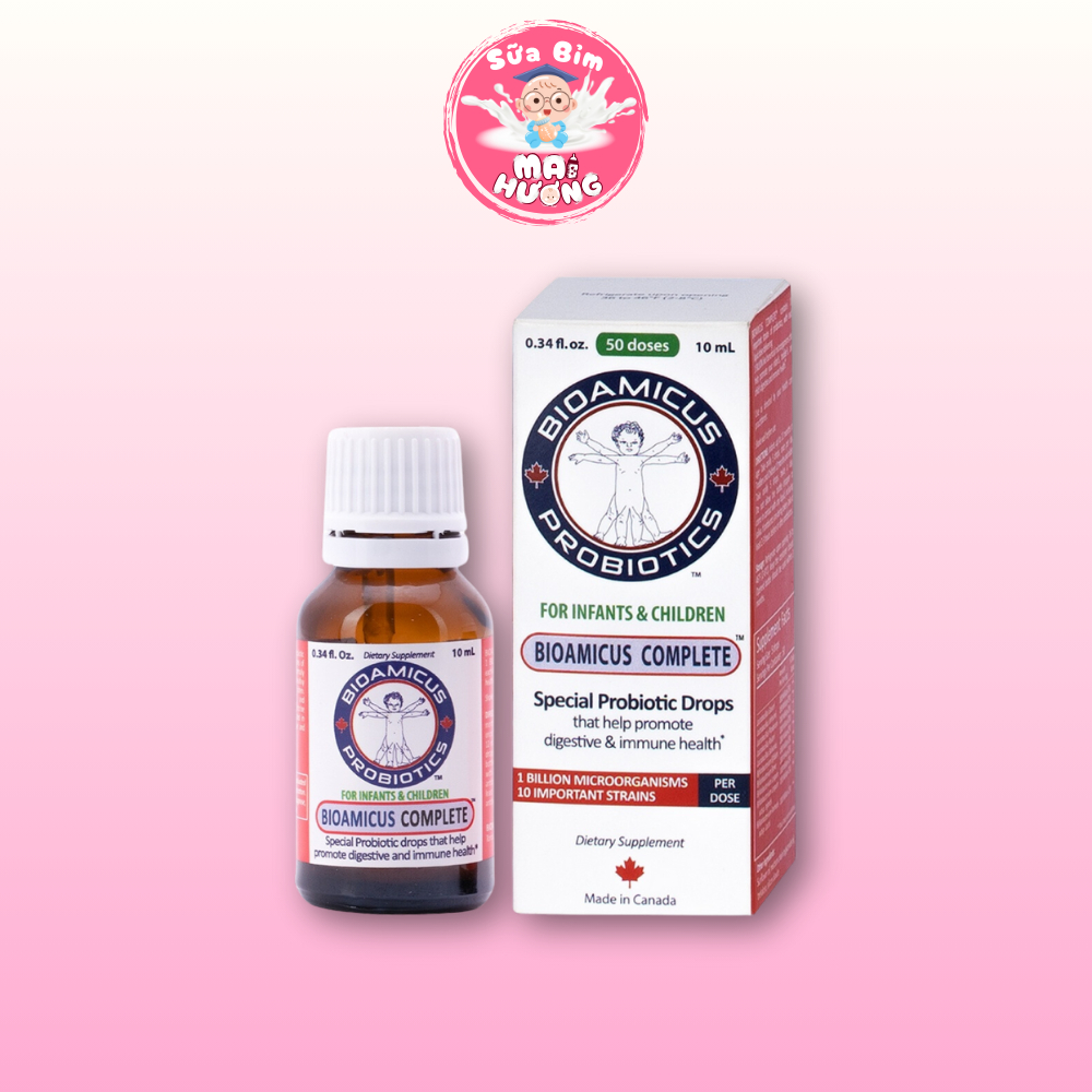 Men vi sinh 10 chủng BioAmicus Complete 10ml - SỮA BỈM MAI HƯƠNG ...