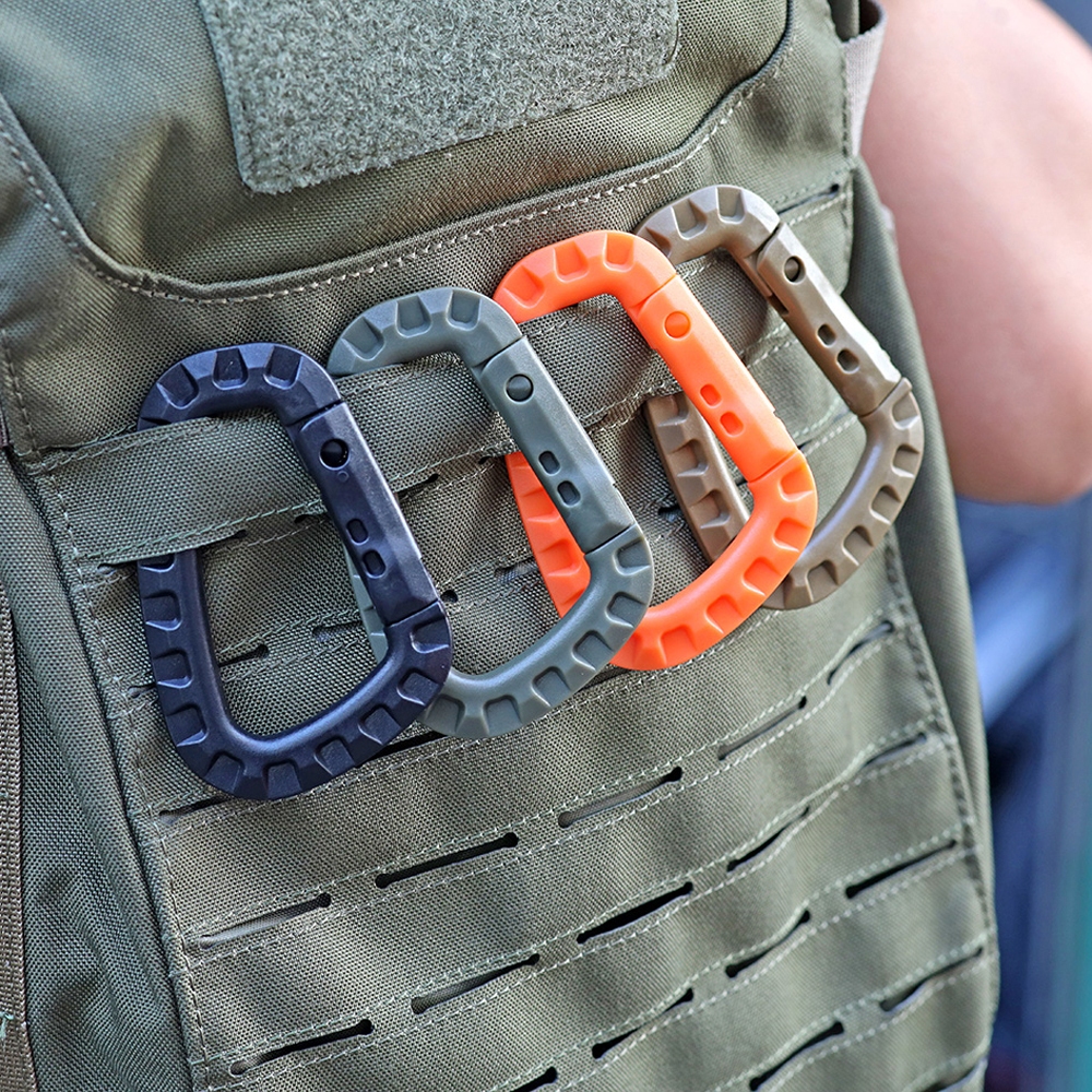 Carabiner tactical plastic chữ D Vultura VTR-CA2402 | Shopee Việt Nam
