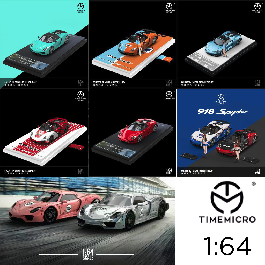 Mô hình siêu xe Porsche 918 Spyder mui trần tháo rời các màu bằng hợp ...