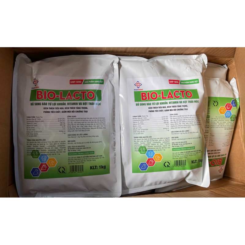 Men BIO-LACTO 1kg BỔ SUNG BÀO TỬ LỢI KHUẨN, VITA N VÀ BỘT THÁO MỌC KÍCH ...