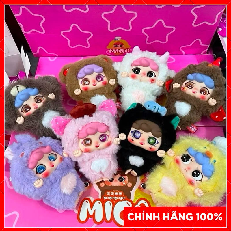 [Chính Hãng] BLINDBOX MIGO V3 Full Body Hộp Hồng - Hộp Mù Gấu Bông Migo ...