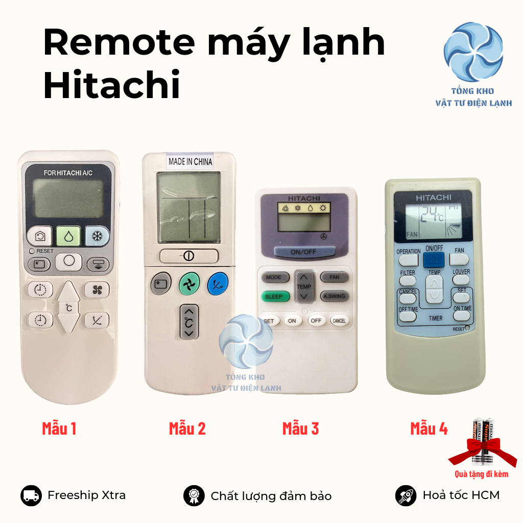 Remote máy lạnh Hitachi - Điều khiển điều hoà Hitachi - Mốt điều hoà Hitachi | Shopee Việt Nam